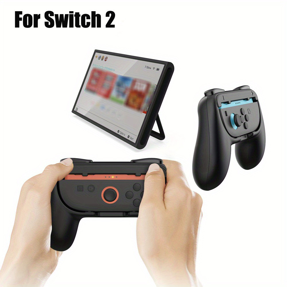 2 ชิ้น Hand Grips สําหรับ Nintendo Switch 2 รุ่น Joycon Controller ...