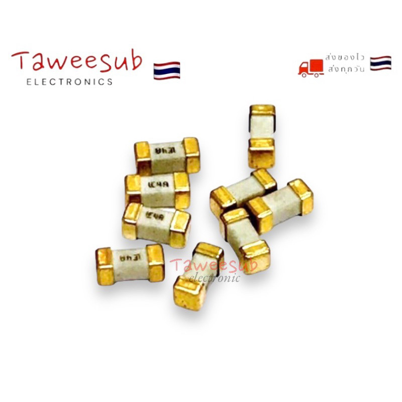 FUSE SMD (แพ็ค5,10ตัว)ขนาด 2*6mm 1808ฟิวส์ชิป 250V มี 1A,1.5A,2A,3A,4A ...