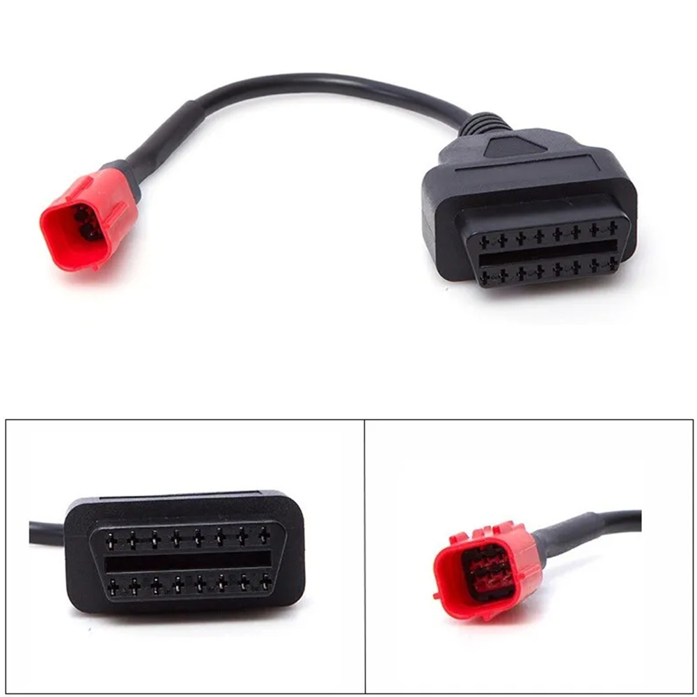 6 Pin Plug Cable Diagnostic Cable Scanner On-BD2 6 Pin Adapter สําหรับ ...