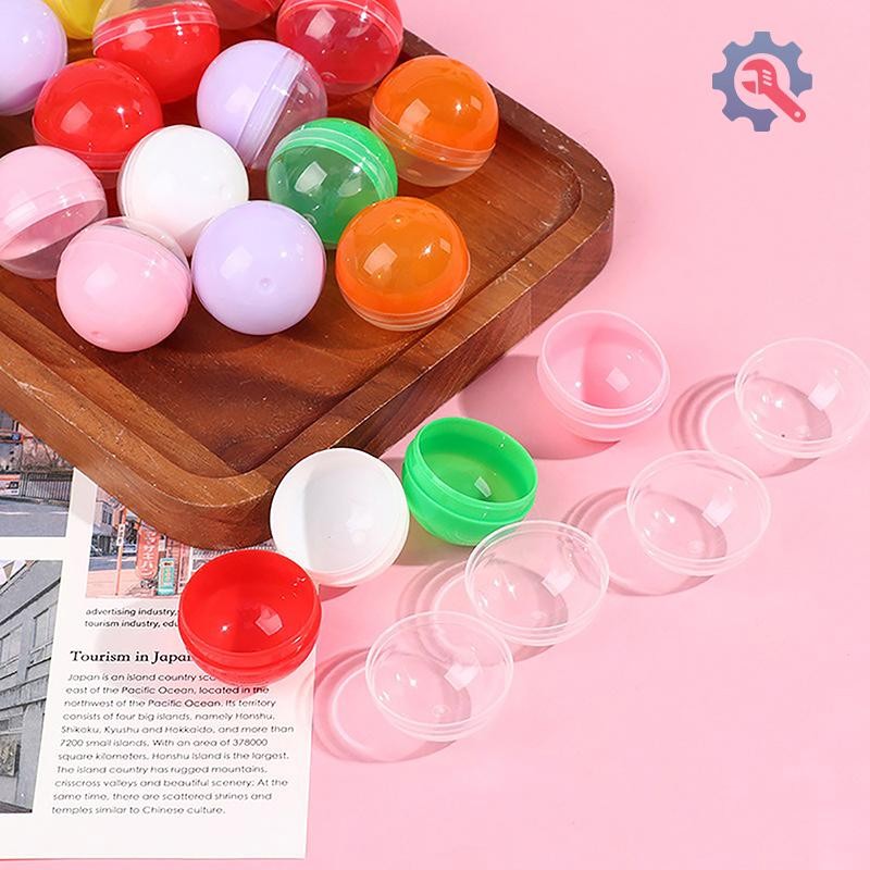 [GEX] 50 ชิ้น Mini 32 มิลลิเมตรโปร่งใสแคปซูลพลาสติกของเล่น Surprise Ball รุ่นของขวัญ TH | Shopee ...