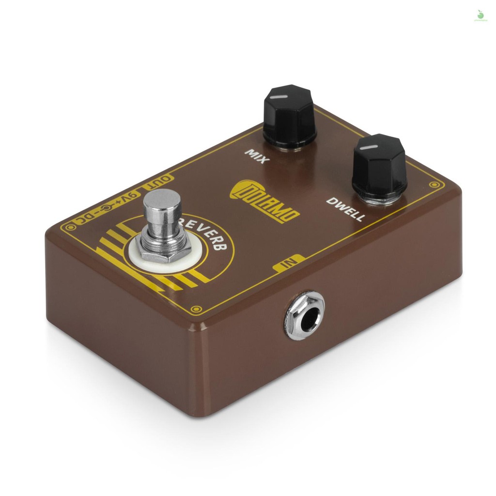 Dolamo Reverb เอฟเฟกต์กีตาร์เหยียบ Dwell/Mix DC 9V 6.35 มม.อินพุต ...