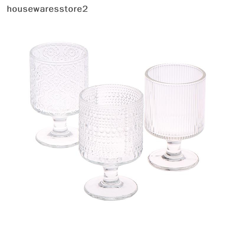 [เครื่องบ้านเก็บ2] สไตล์เกาหลีแกะสลักนูนขนาดเล็ก ก oblet ถ้วยแก้ว ...