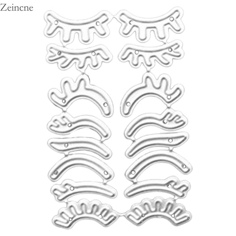 Zein ตัดโลหะตายคิ้วขนตา Die ตัดแม่พิมพ์ Punch Stencils แม่แบบสําหรับ ...