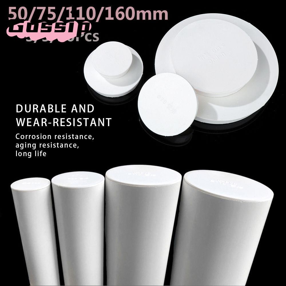 GOSSIP 3/5/10 ชิ้น Fall Tube ใส่ปลั๊กที่มีประโยชน์ Round Hardware Decor ...