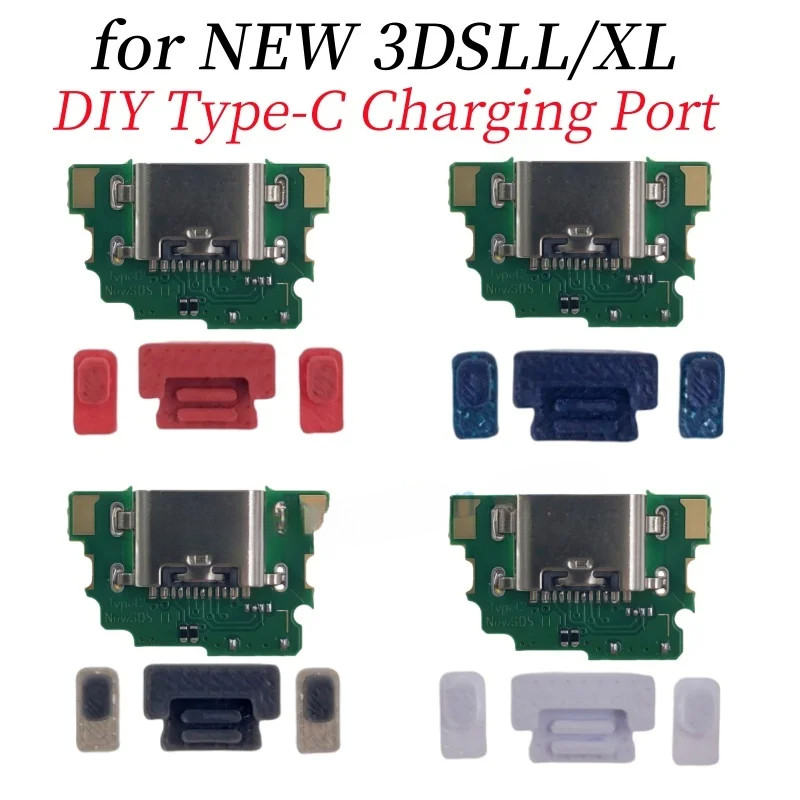 1 ชุด DIY สําหรับ Nintendo ใหม่ 3DS XL LL พอร์ตชาร์จแปลงเป็น USB-C Mod ...