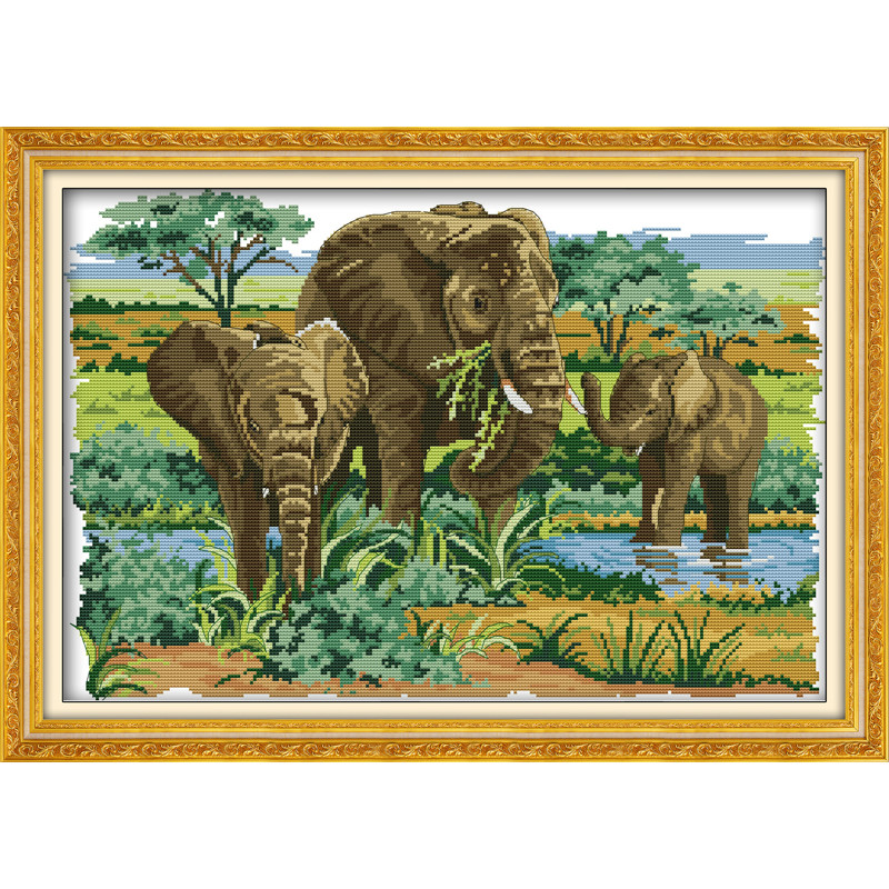 Joy Sunday Cross Stitch Kits DMC Cotton Threads,DIY Handmade Crafts ...