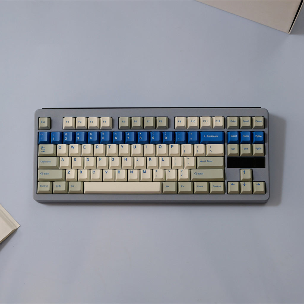 151 คีย์ Clone GMK Blue Alert Keycaps โปรไฟล์เชอร์รี่ PBT Dye ...