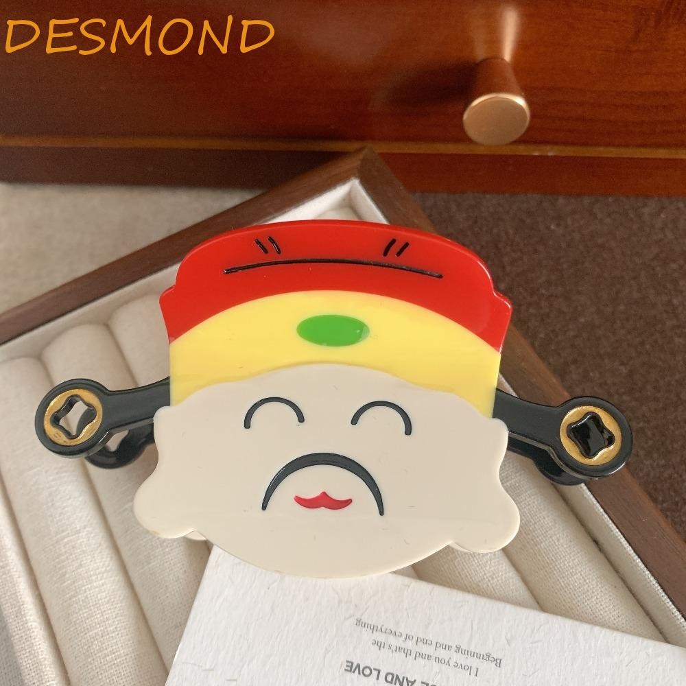 Desmond Acetate God of Wealth Hair Claw, แฟชั่นสร้างสรรค์ตรุษจีนคลิป ...