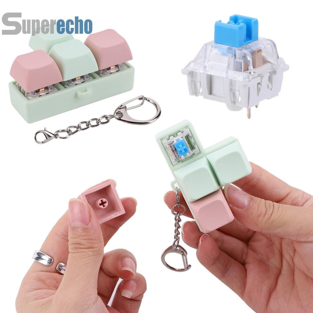 คีย์บอร์ด Fidget Toy 4 Keys Stress Relief Mechanical Keyboard Axis ...