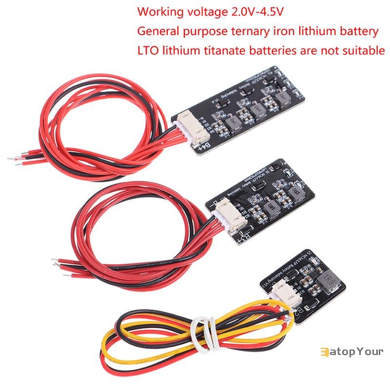 Eatopyour] 2S 3S 4S Active Balancer Board 1.2A Lifepo4 Li-ion Energy ...
