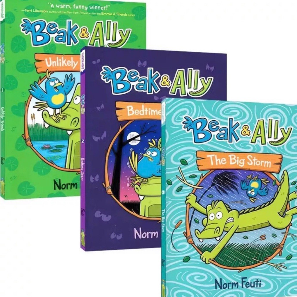 Comics Books Beak and Ally วรรณกรรมเยาวชน ส่งเสริมทักษะสังคม เกี่ยวกับ ...