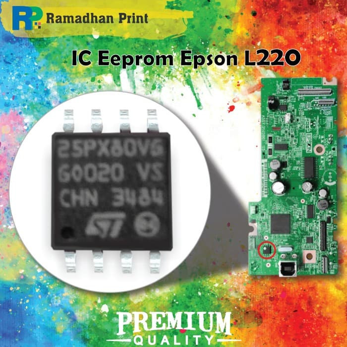 รีเซ็ต Epson L220, เคาน์เตอร์ Epson L220 IC, Epson L220 Eeprom | Shopee ...