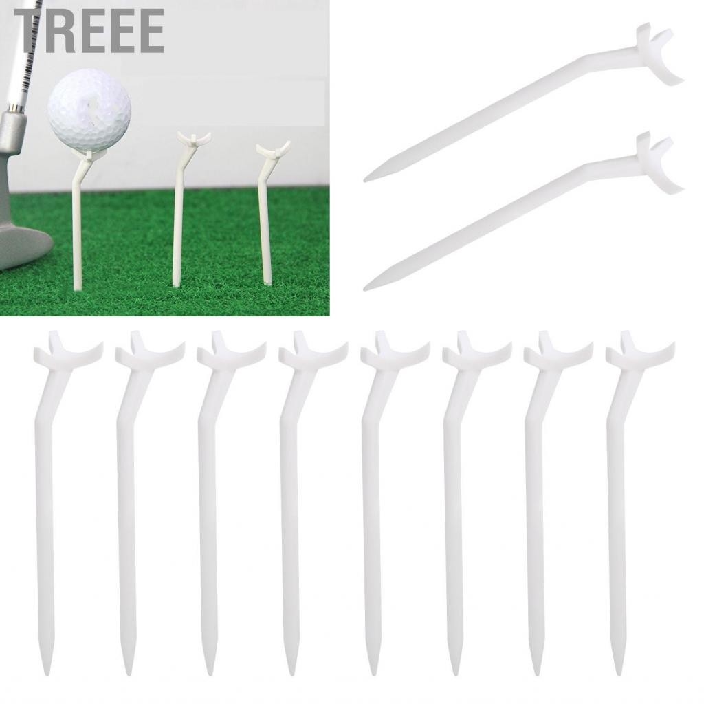 Treee 10 ชิ้นพลาสติกโค้งประเดิมสีขาวทนทานน้ำหนักเบาอุปกรณ์เสริมสำหรับ ...