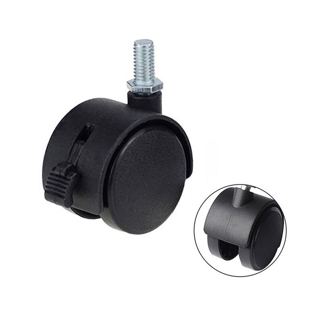 【ALLM】Plastic Swivel Roller Caster Wheel Computer Chair Furniture ...