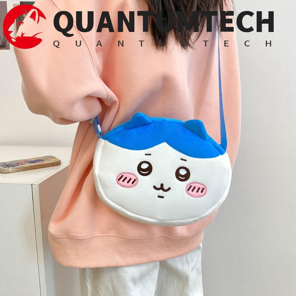 QUANTUMTECH อะนิเมะ Chiikawa กระเป๋าถือ, การ์ตูนขนาดใหญ่ความจุ Usagi กระเป๋าสะพาย, น่ารัก Kawaii ...