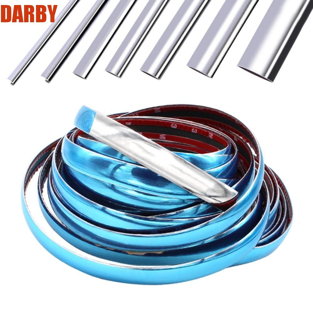 DARBY รถ Chrome Trim Strip อุปกรณ์เสริมอัตโนมัติ Moulding จัดแต่งทรงผม ...