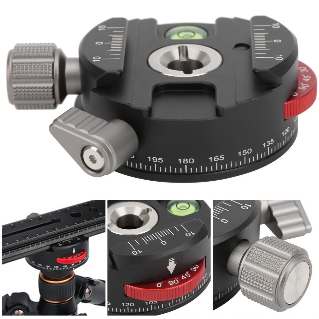 Camera Quick Release Base Plate Ball Ball Ball พร้อม 1 x สำหรับช่างภาพ ...