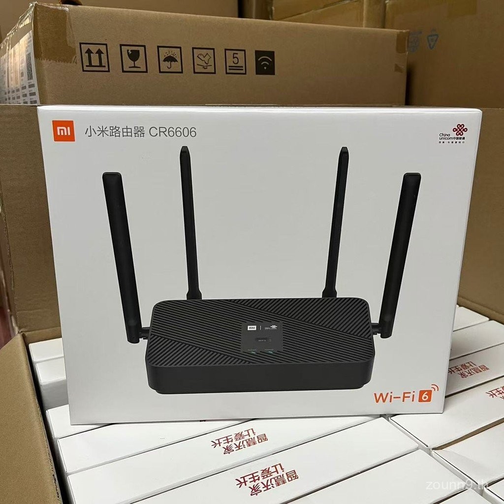 รุ่นเราเตอร์ Xiaomi CR6606 เวอร์ชัน Unicom WIFI6 แบบดูอัลแบนด์ AX1800 รองรับการเชื่อมต่อ MESH ...