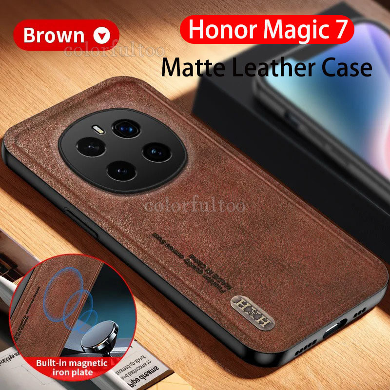 Honor Magic 7 5GปลอกสําหรับHonor Magic 7 6 Pro 6Pro 7Pro Magic6 Magic7 5G Matteหนังโทรศัพท์กรณี ...