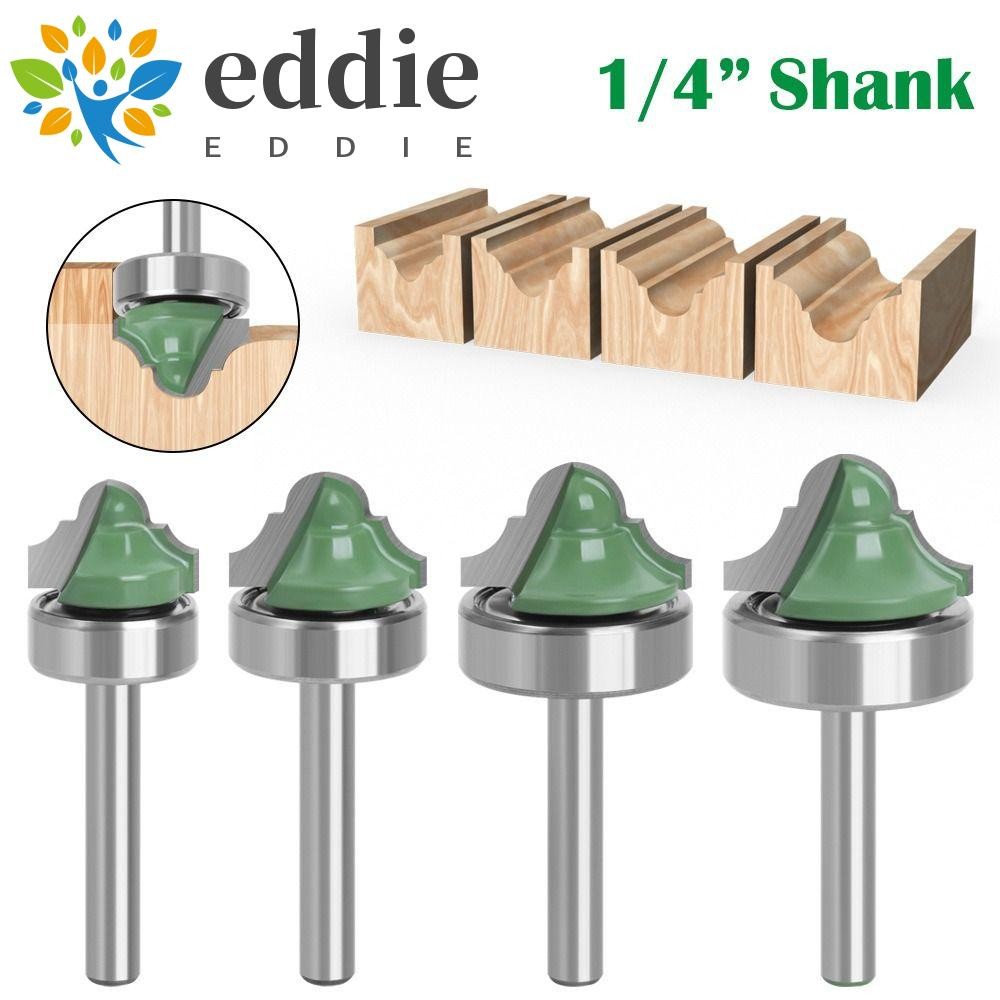Edie Router Bit, 6.35 มม.Shank Double Edging Milling Cutter, สวมใส่ ...