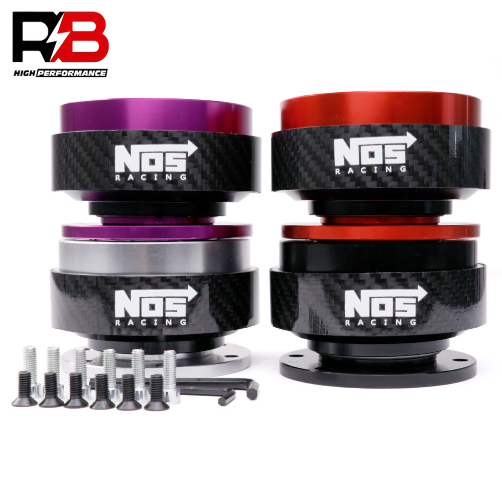 Nos พวงมาลัย Quick Release Hub Adapter Snap Off Boss Kit อุปกรณ์ตกแต่ง ...