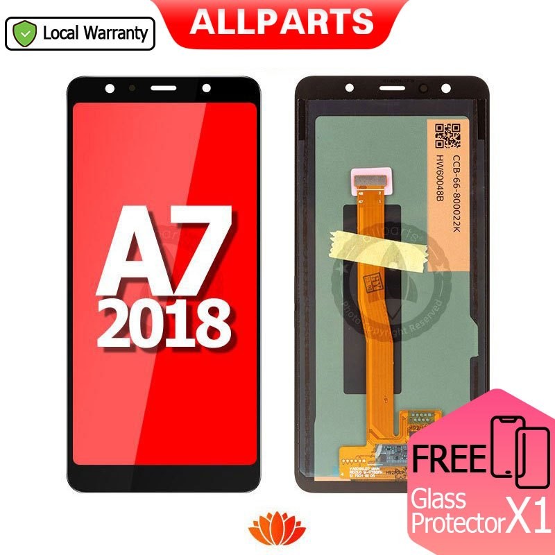 OLED หน้าจอ LCD Display จอ+ทัช for SAMSUNG A7 2018 A750 LCD จอพร้อมทัชสกรีน อะไหล่มือถือ ...