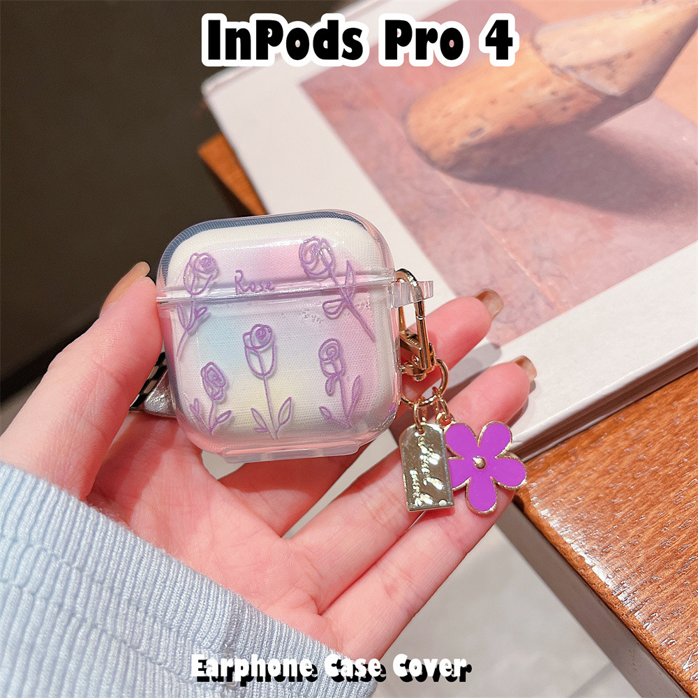 【Case Home】นําไปใช้กับ InPods Pro 4 เคส Case เคสหูฟัง การ์ตูนคู่รัก ...
