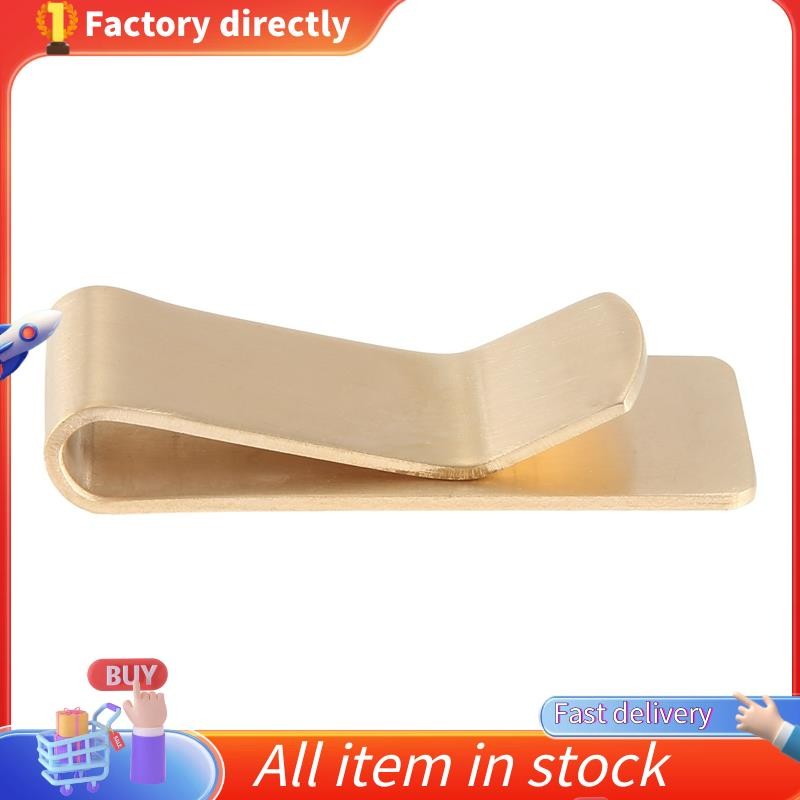 แฟชั่น คลิปเงินทองเหลือง Simple Dollar Cash ID Card Clamp | Shopee Thailand