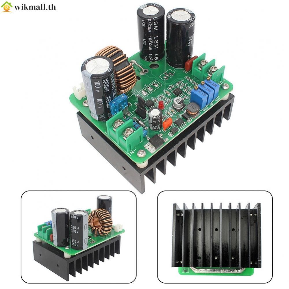 พรีเมี่ยม DCDC Boost Converter โมดูล 900W 15A Step Up อินพุตแรงดันไฟฟ้า 8V 30V ถึง 60V | Shopee ...
