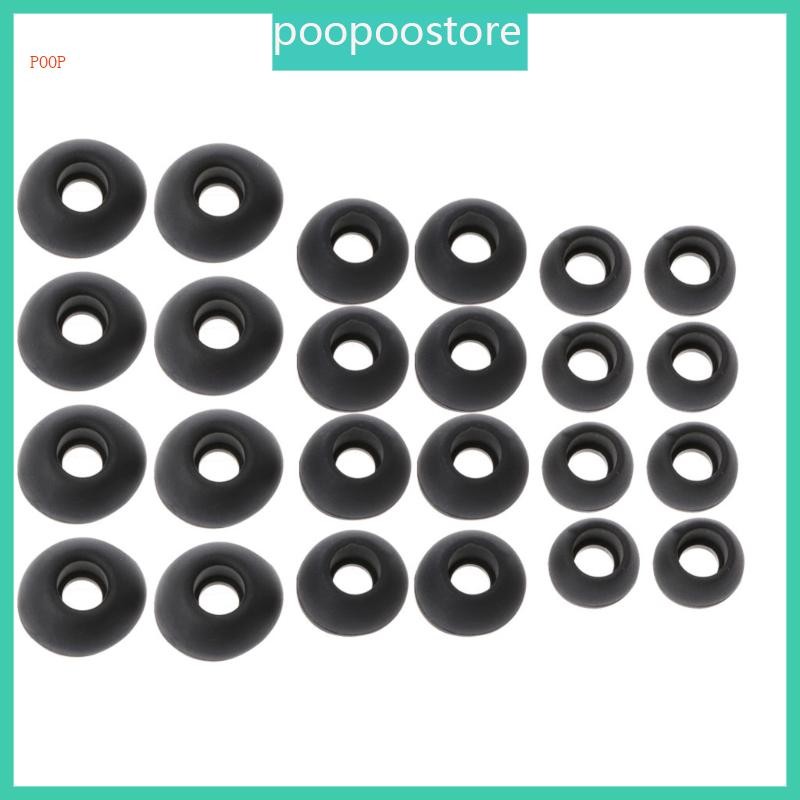 POOP Ear Buds หูฟังแบบมีสาย Eartips ตัดเสียงรบกวน ชุดหูฟังเซอร์ราวด์ ...