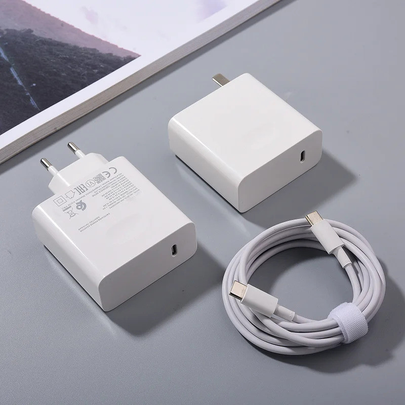 สำหรับ Huawei PD 65W eu/us Super Fast Charger 20V 3.25A USB C Wall ...