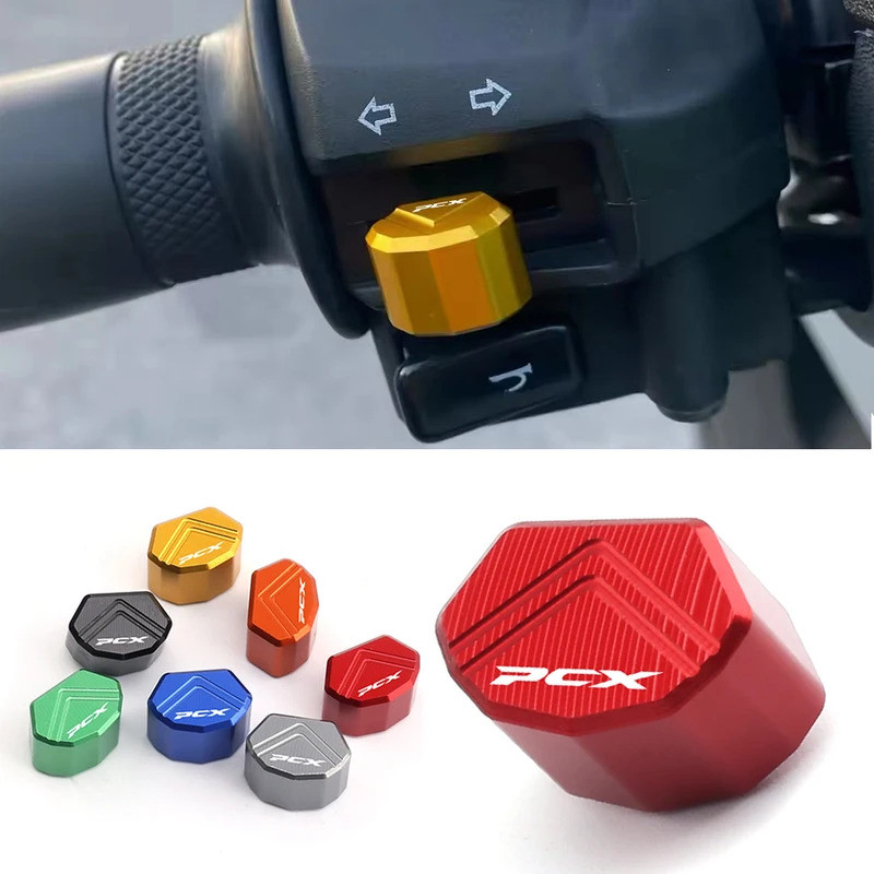 สําหรับHONDA PCX125 PCX150 PCX160 PCX 125 150 160 2013 - 2024 คุณภาพสูงปุ่มสวิทช์ไฟเลี้ยวKey Cap ...