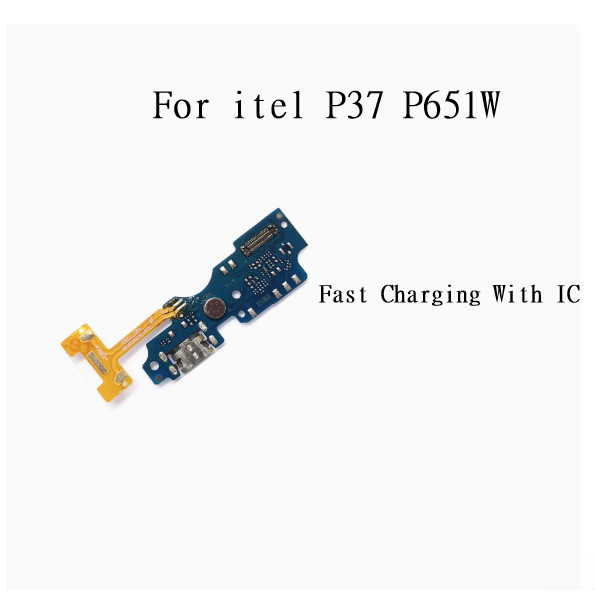 สําหรับ Itel P37 P651W Fast Charging Board Charger พอร์ตปลั๊กหูฟังแจ็ค ...