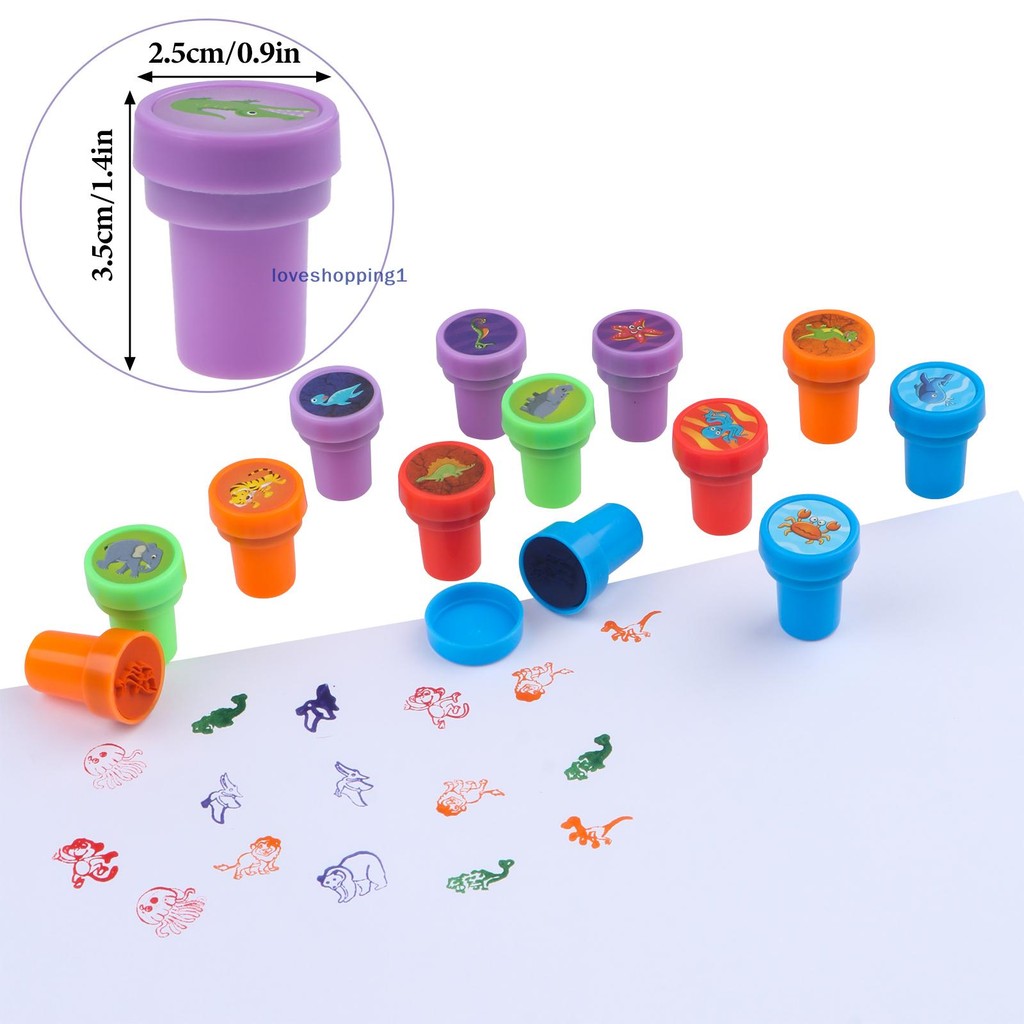 รักช้อปปิ้ง 30 ชิ้น Wild Animal Stampers Jungle Safari Animals Stampers ...