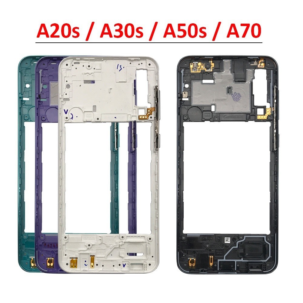 ใหม่กรอบกลางสําหรับ Samsung Galaxy A20S A207F A30S A307F A50S A507F A70 ...