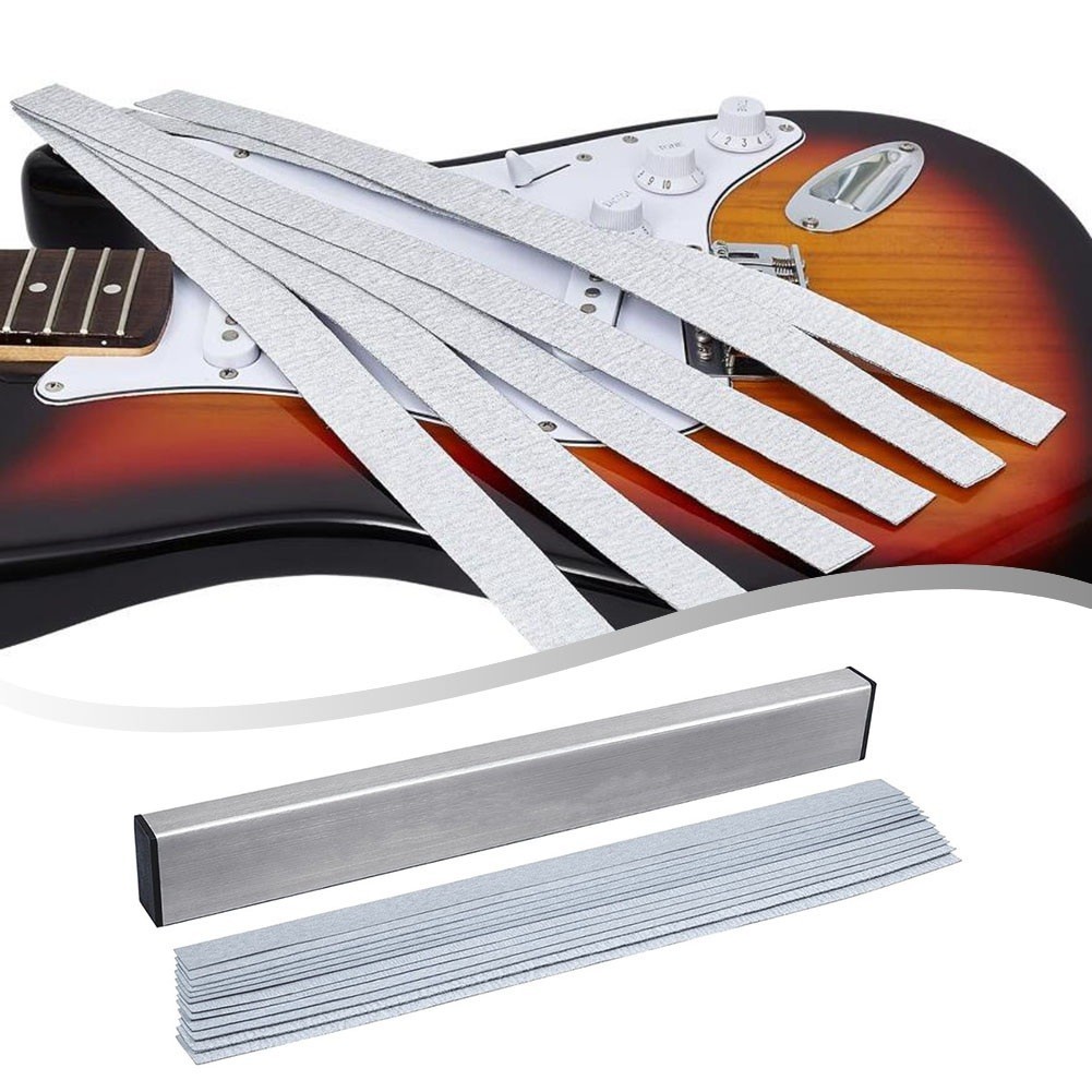 【SWTDRM】Essential Guitar Neck Fret Beam Leveling Bar Tool Set with 6PCS ...