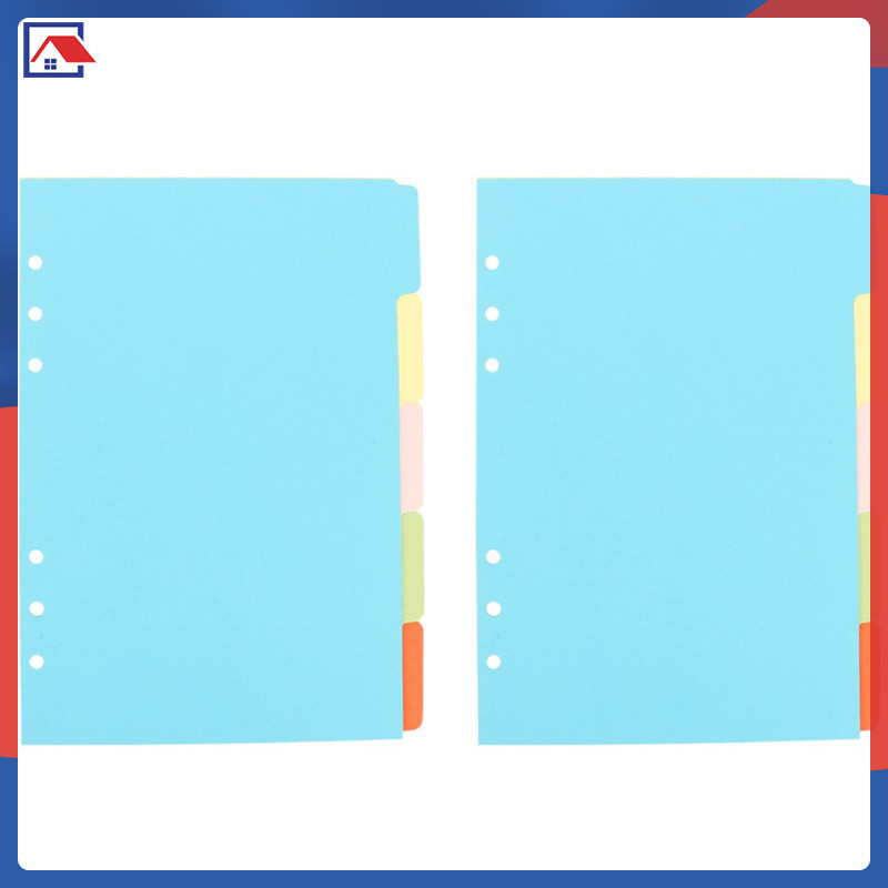 10 ชิ้นสีหน้า Dividers Index A5 Binder Separators กระเป๋าแทรกได้สําหรับ ...