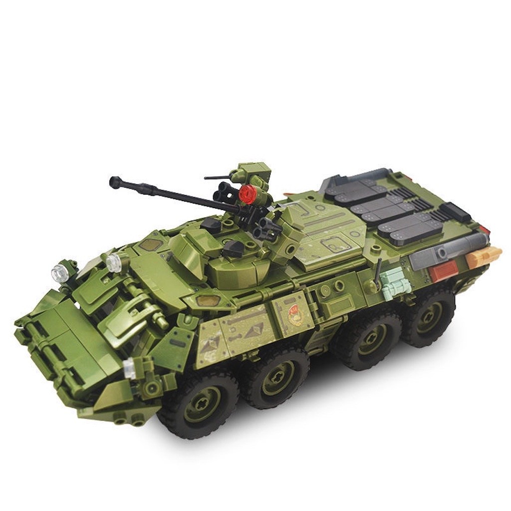 Mytopshop 611PCS MOC 2in1 BTR-80AS IFV Infantry Fighting Vehicle รูปของ ...