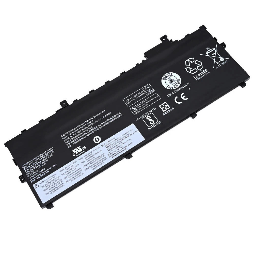 01AV430 แบตเตอรี่แล็ปท็อปสําหรับ Lenovo ThinkPad X1 Carbon 2017 5th ...