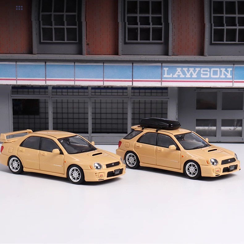 Furuya 1: 64 HEC Exhibition Limited Subaru Wing Leopard lmpreza WRX STi ...