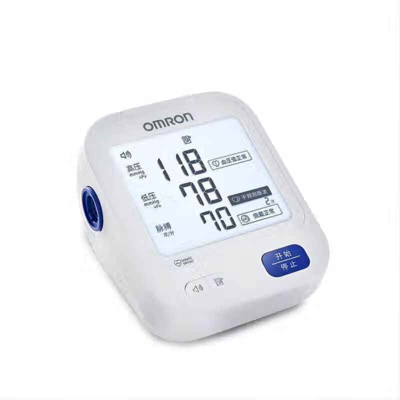 Omron electronic sphygmomanometer voice broadcast big screen display upper arm blood pressure ...