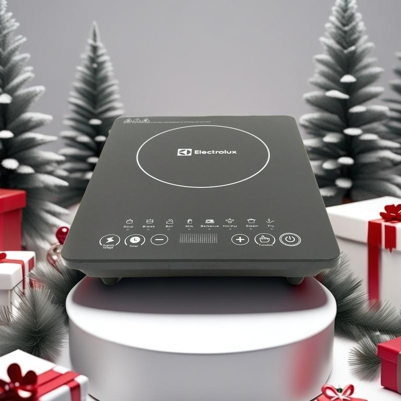 Electrolux induction cooker with touch screen saves 50% energy with ...