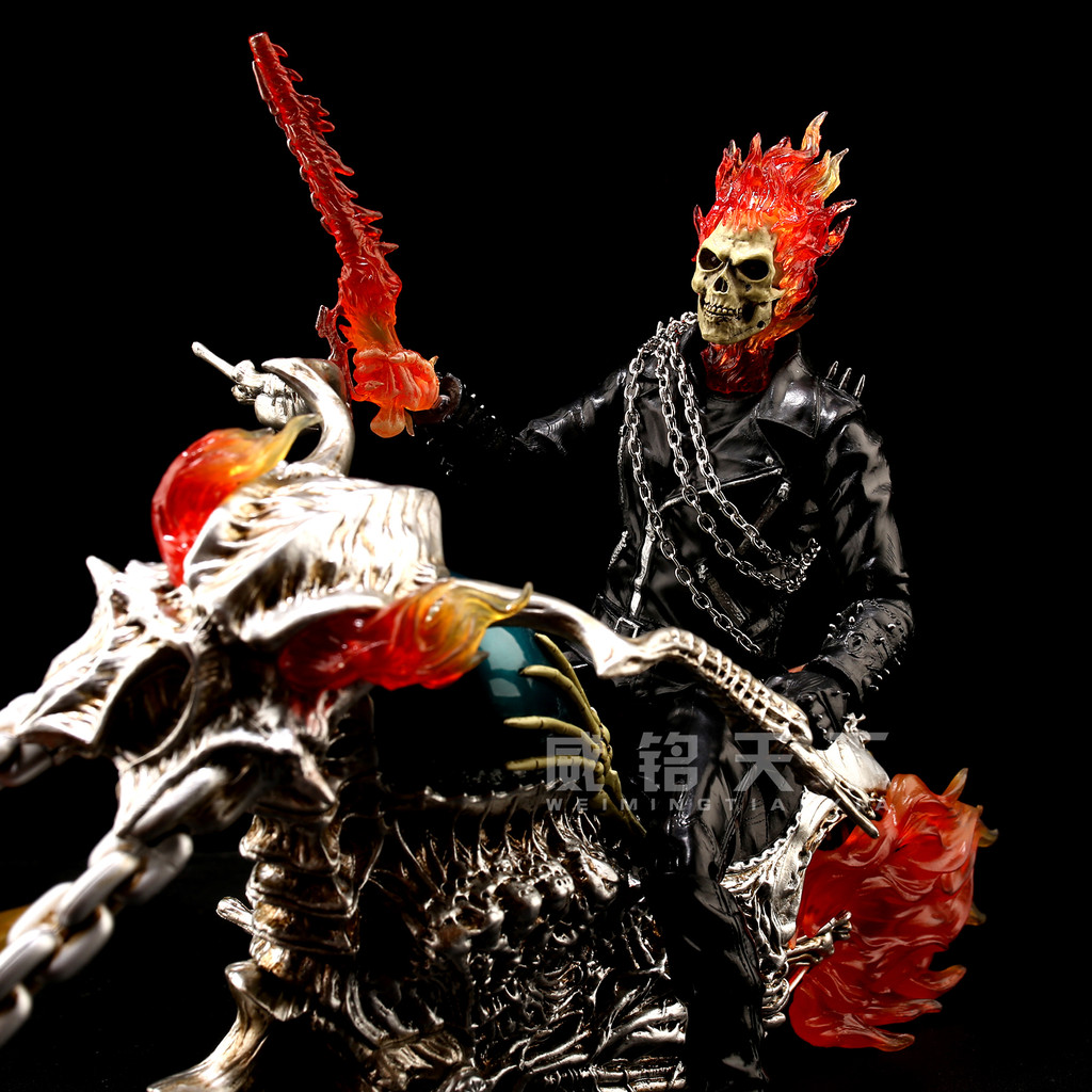 ฟิกเกอร์แอคชั่นโมเดลที่สามารถเคลื่อนไหวได้ Marvel Ghost Rider X-Men ...