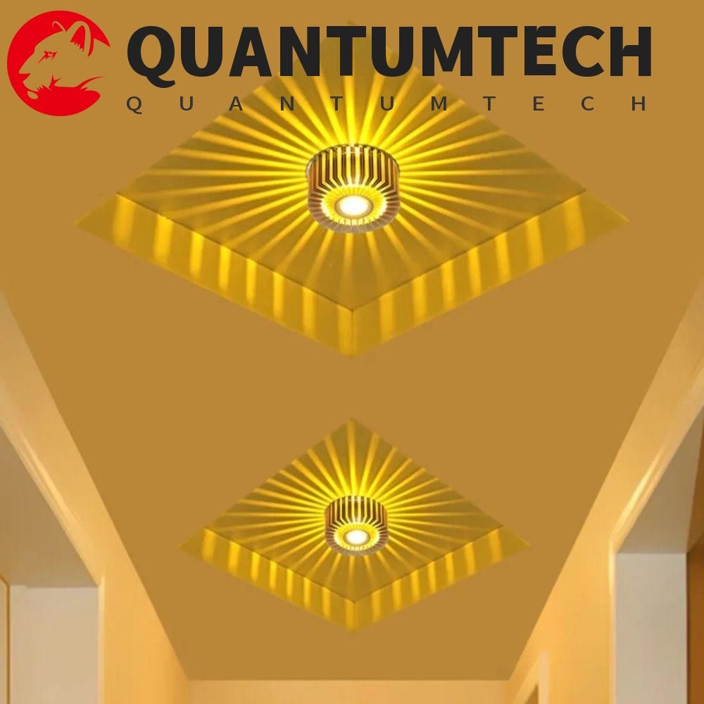 QUANTUMTECH โคมไฟเพดาน LED,ดอกทานตะวัน 3W Wall Sconce โคมไฟ,ตกแต่งบ้านอลูมิเนียมติดตั้ง Creative ...