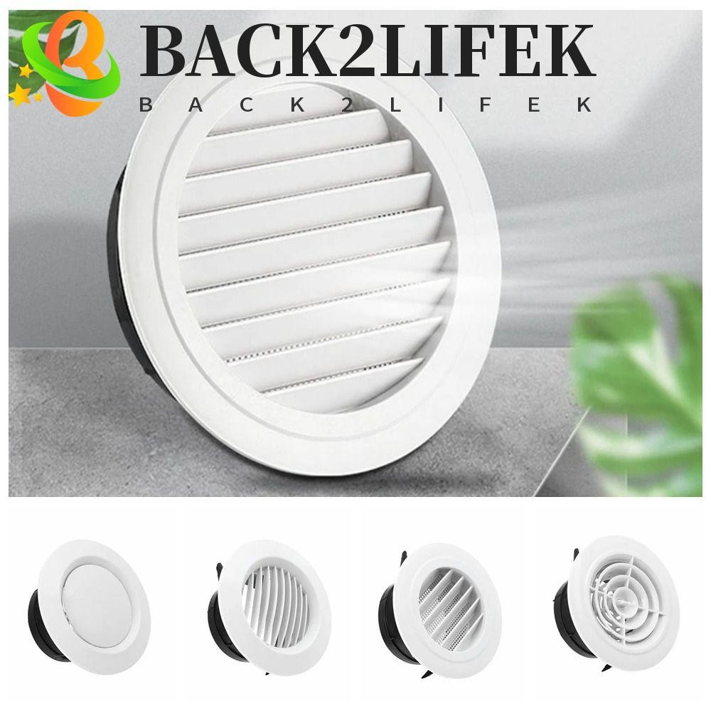 BACK2LIFEK Air Vent Extract Valve Grille, ปรับพลาสติกรอบ Air Vent ...