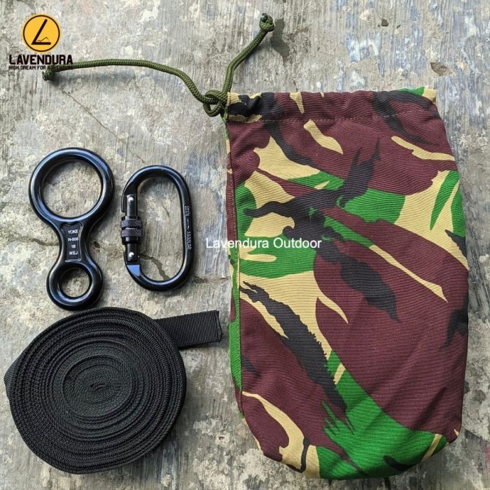 COMPLETE REPLING SET Rappeling Package 11 Reppeling SRT Single Rope ...
