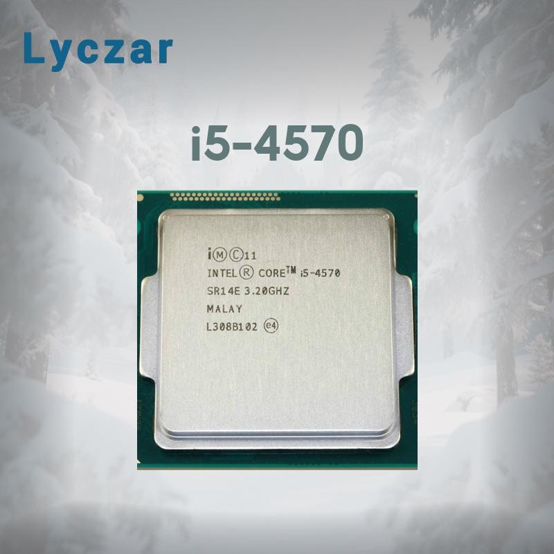 Intel Core i5 4570 โปรเซสเซอร์ LGA 1150 3.2GHz 6M Quad-Core 84W Lyczar เดสก์ท็อป CPU | Shopee ...