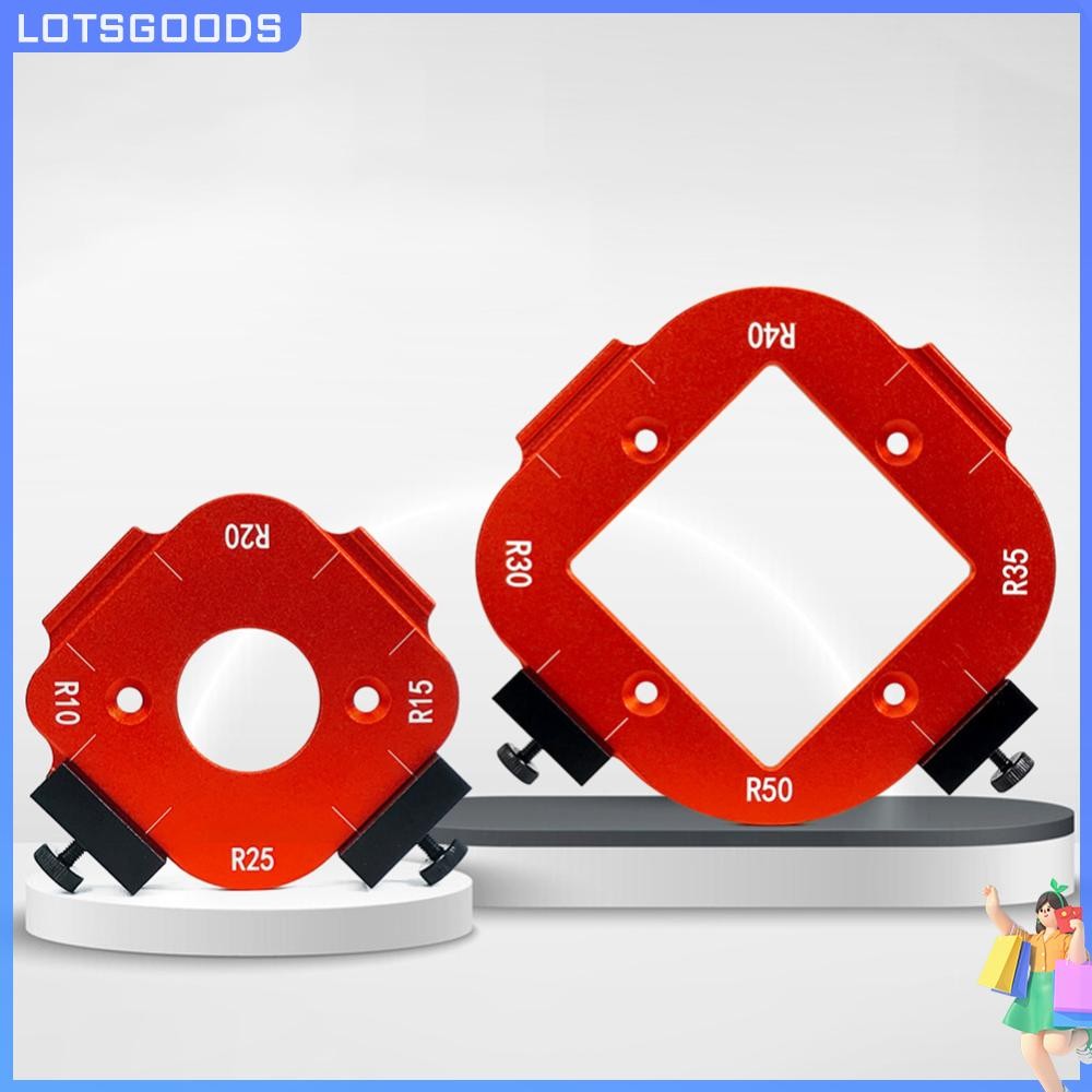 Woodworking Router Templates R10-R25/R30-R50 Radius Jig Corner Radius ...