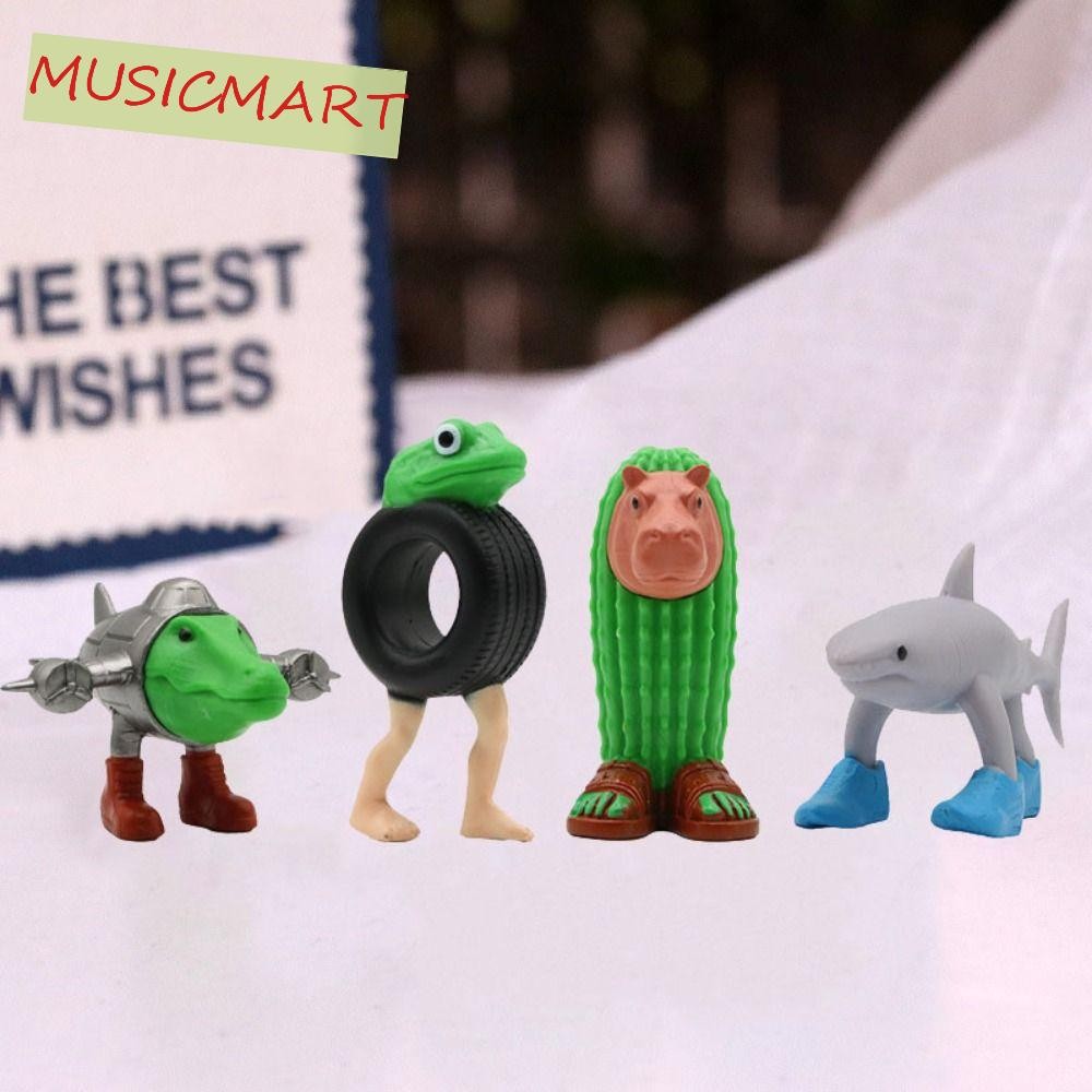 MUSICMART 8 ชิ้น/เซ็ต Tung Tung Sahur รูป, Boneca ambal Shimpanzini ...