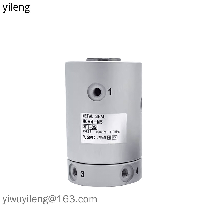 Smc MQR Series Air ชิ้นส่วนนิวเมติกโลหะซีลประเภทแรงบิดต่ํา Rotary Joint ...